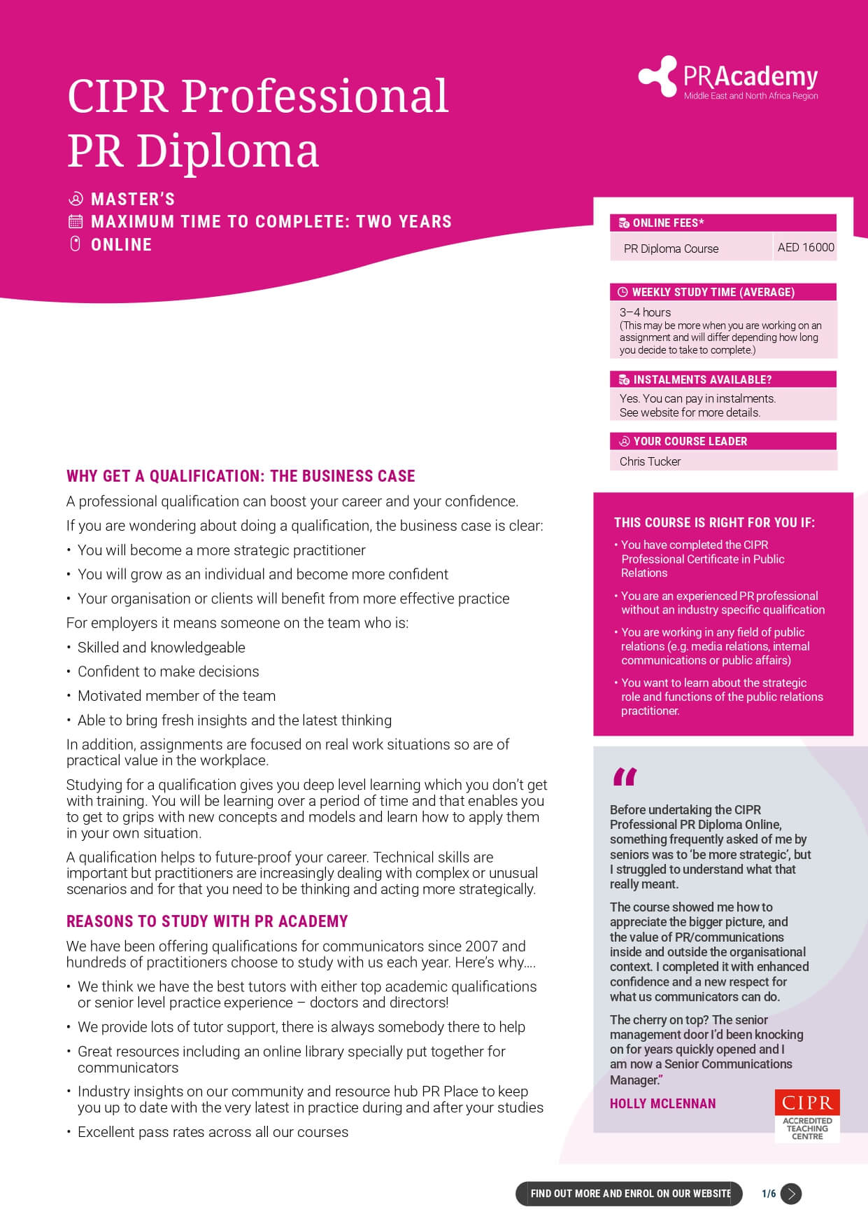 The Pr Academy Mena